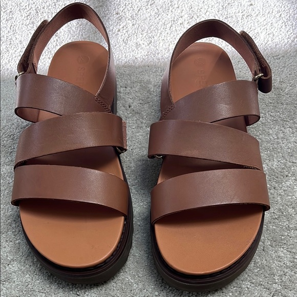 Sperry | Shoes | Sperry Brown Leather Sandals | Poshmark